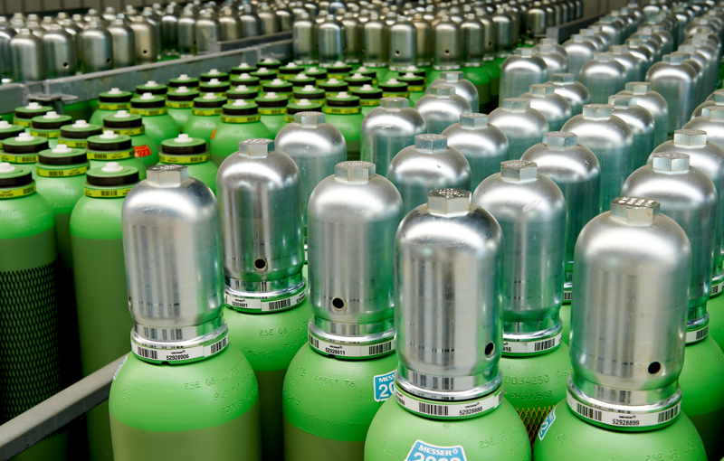 Gas in Cylinders and Bundles - Elmemesser UA